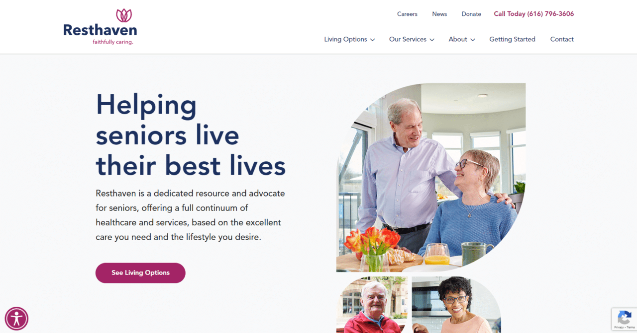 Resthaven - Engine Web Development & Design